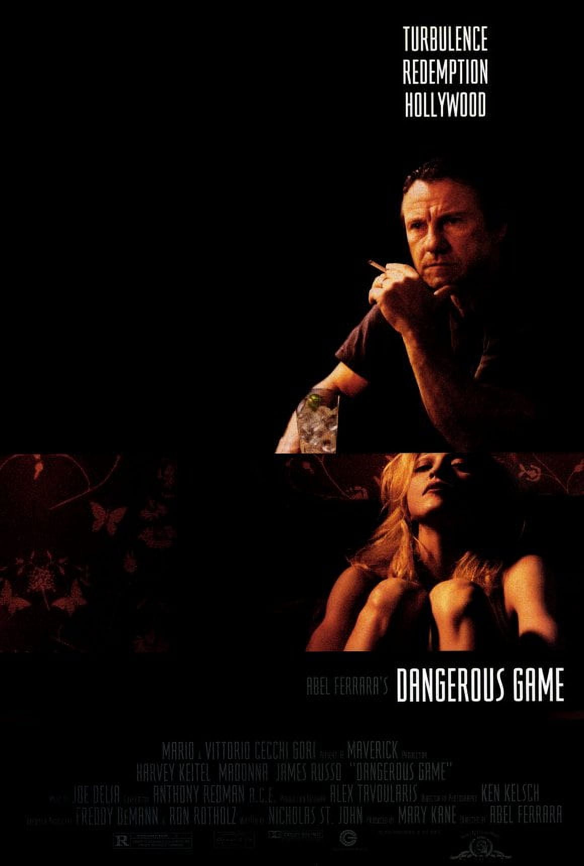 Dangerous Game - movie POSTER (Style A) (27" x 40") (1993) - Walmart.com