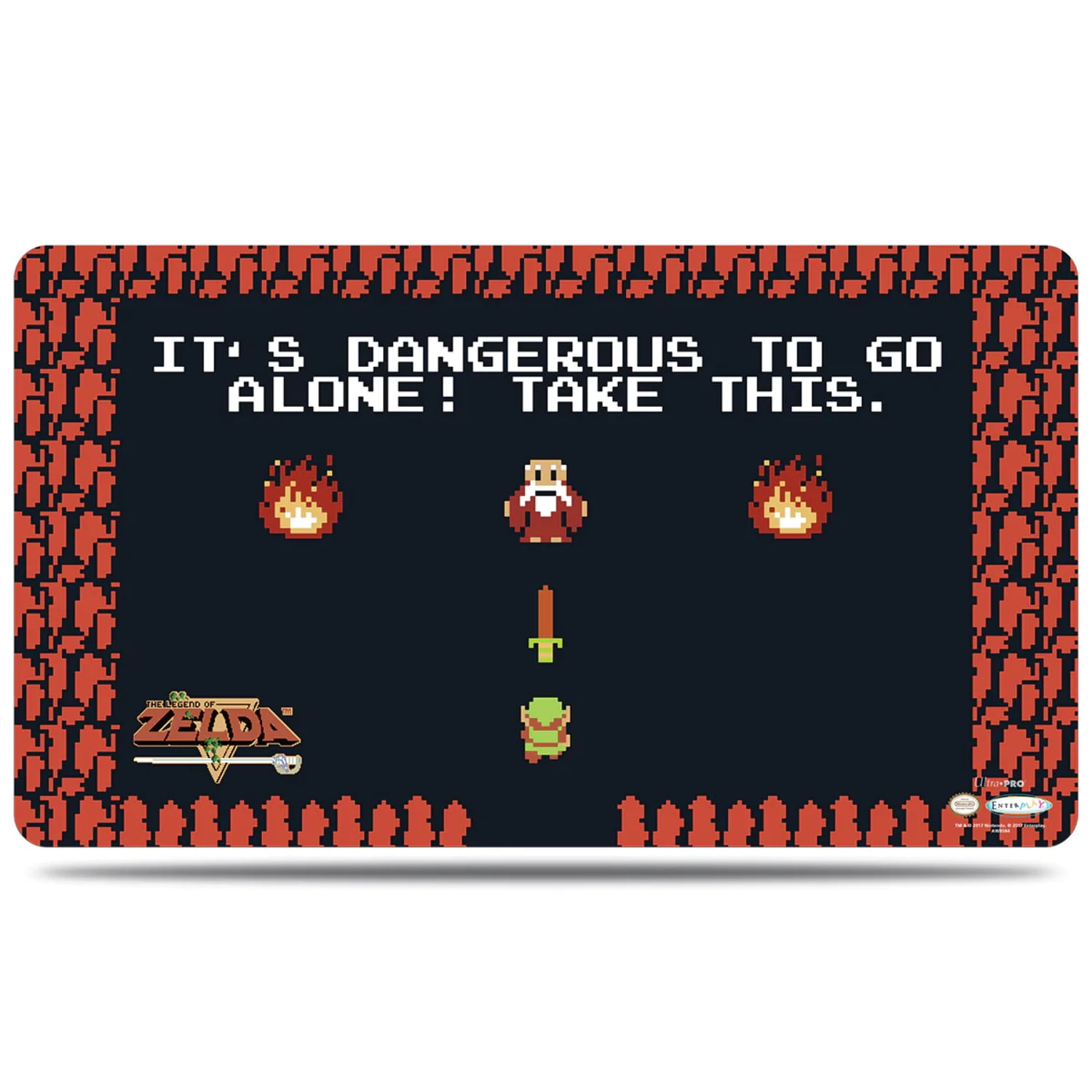 Ultra PRO: Playmat with Tube - The Legend of Zelda (Dangerous ...
