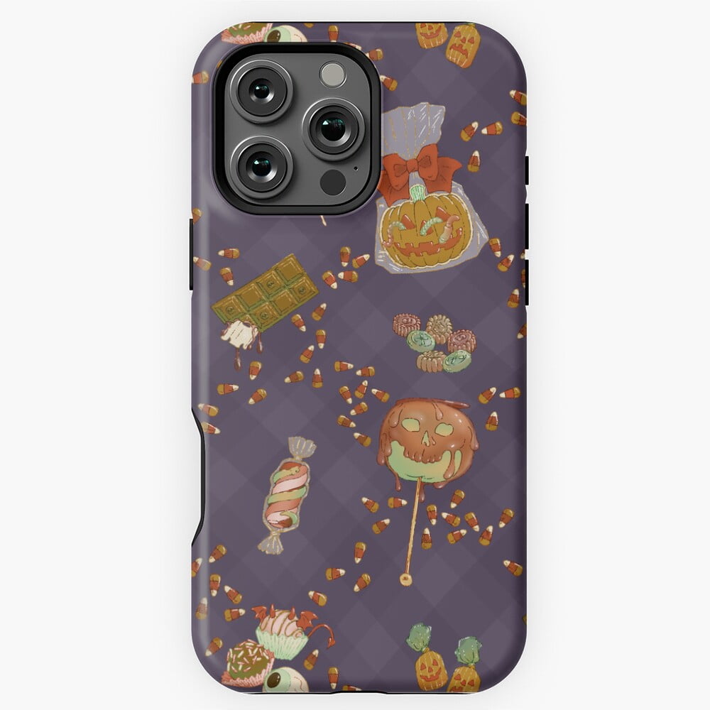 Dangerous Sweets Spooky Candy Phone Case for iPhone 16 15 14 13 12 11 ...