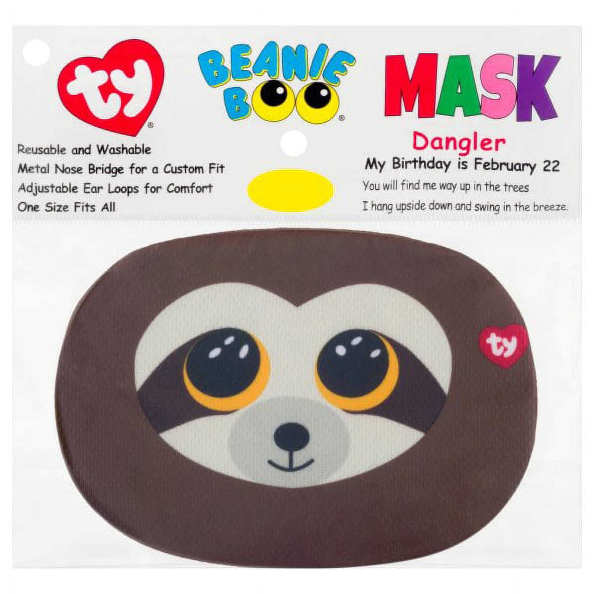 Dangler Beanie Boo Mask - Walmart.com