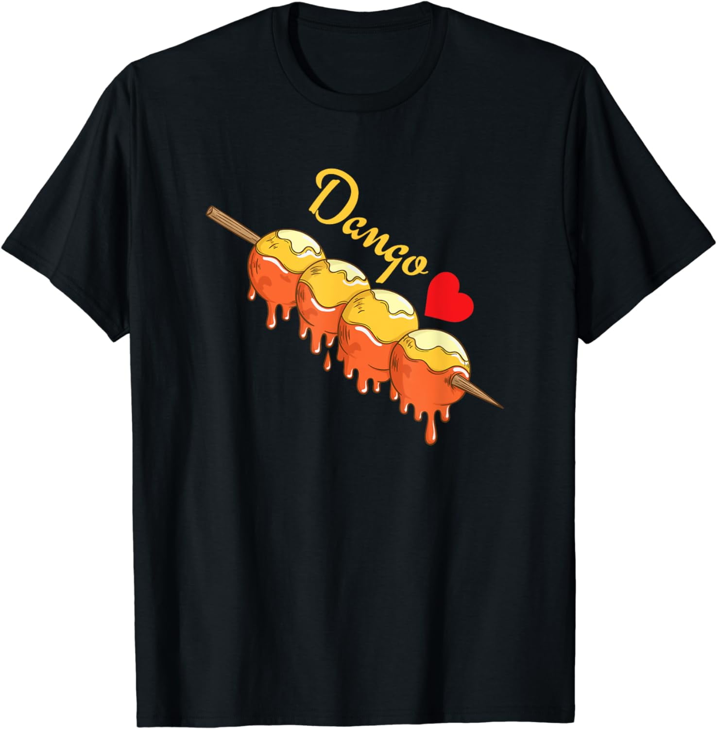 Dango Mochiko Rice Dumpling T-Shirt - Walmart.com
