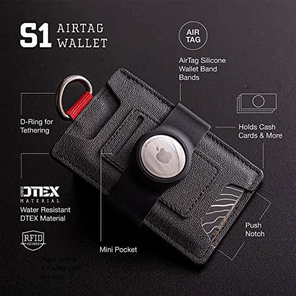 Dango Slim Minimalist Wallet for Men - RFID Blocking - Durable Dtex ...