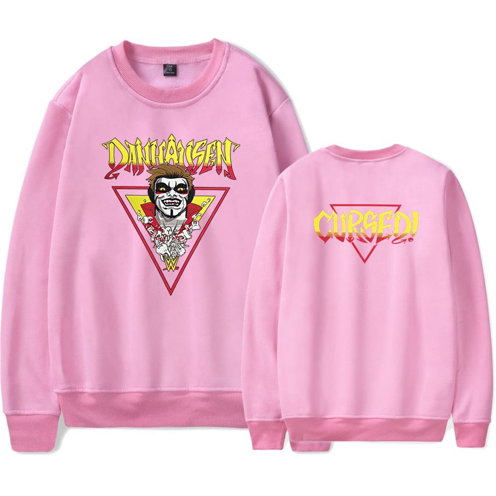 Danhausen Cursed! Merch Round Neck Long Sleeved T-Shirt Unisex ...
