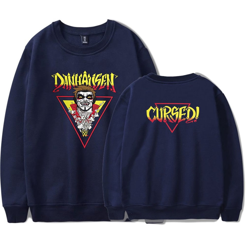 Danhausen Cursed! Merch Round Neck Long Sleeved T-Shirt Unisex ...