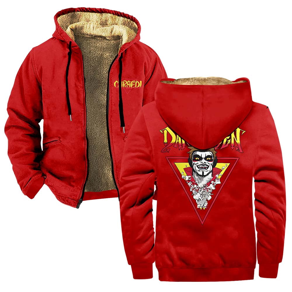 Danhausen Cursed Merch Zipper Hoodies Women Men Jacket Parkas Long ...