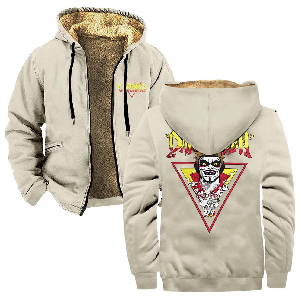 Danhausen Cursed Merch Zipper Hoodies Women Men Jacket Parkas Long ...