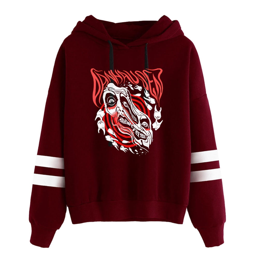 Danhausen Merch Bagless Hoodies With Striped Sleeves Streetwear ...