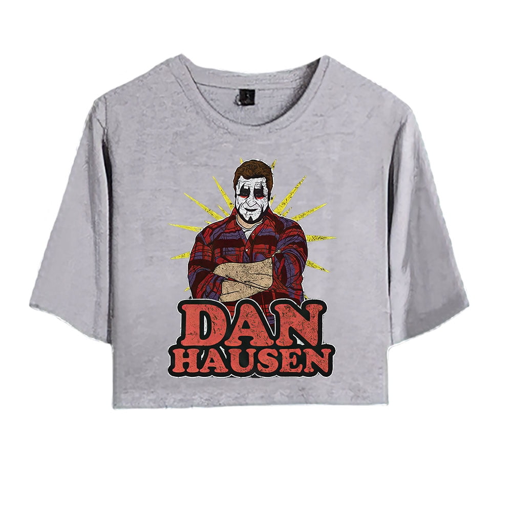 Danhausen Merch Pic T-Shirt For Women&Girls Midriff Short Sleeve Summer ...