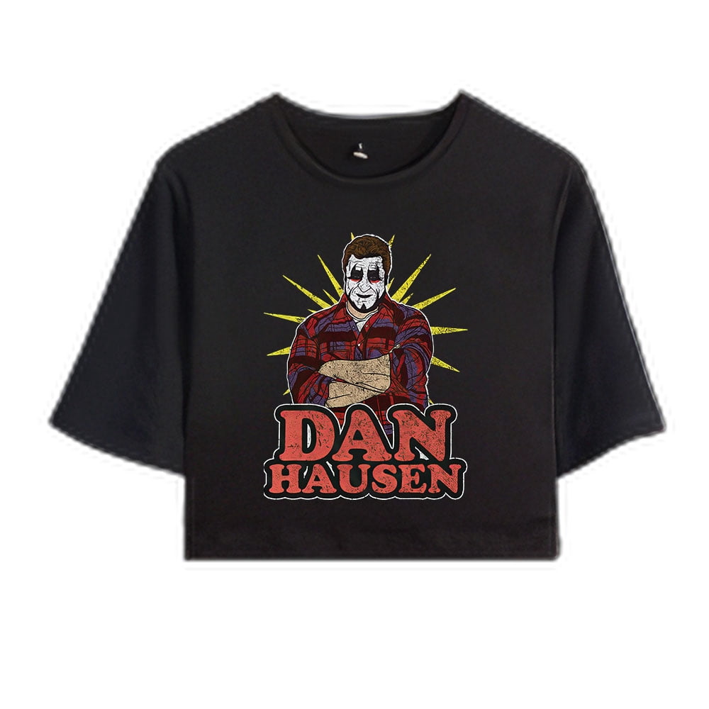 Danhausen Merch Pic T-Shirt For Women&Girls Midriff Short Sleeve Summer ...