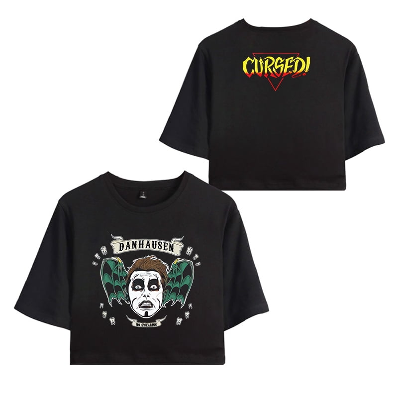 Danhausen Merch T-Shirt For Women&Girls Midriff Short Sleeve Summer ...