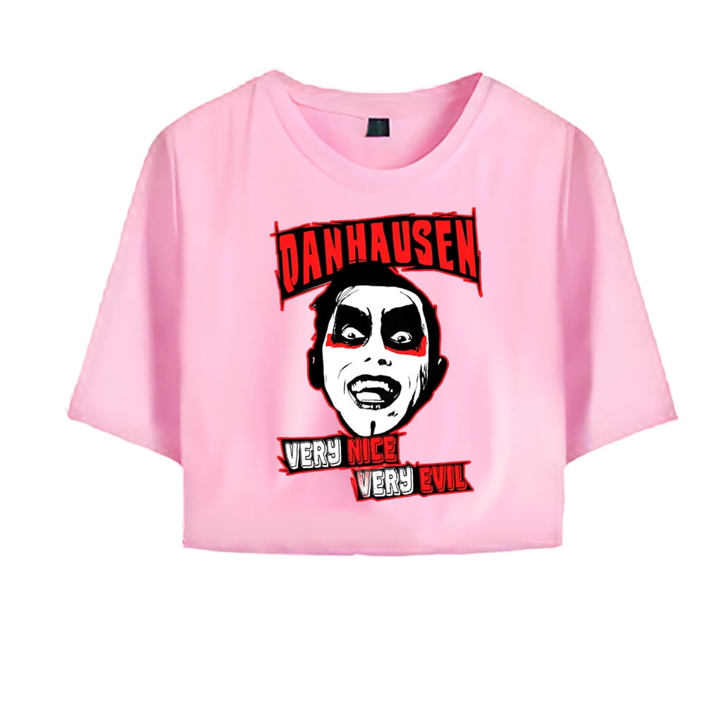 Danhausen Merch Very Nice Very Evil T-Shirt For Women&Girls Midriff ...