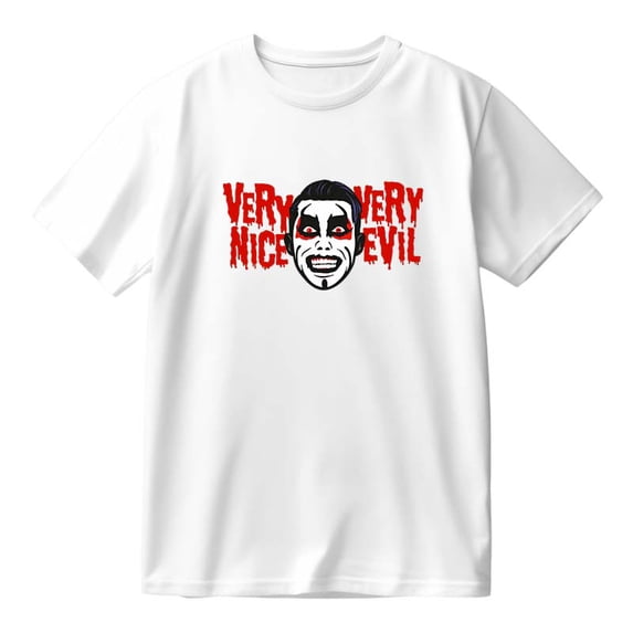 Danhausen Very Nice Very Evil Merch Cotton T-Shirt Women Men Crewneck ...