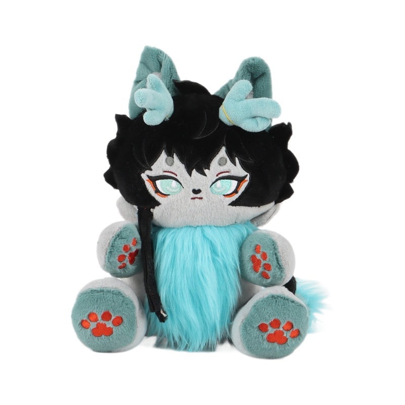 Danheng cat Cute Kawaii Cat Plush Toy Stuffed Animals Doll, 12 in Anime ...
