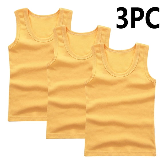 Danhjin 3 Pack Basic Tank Tops for Boys Girls Toddlers Summer Spring ...