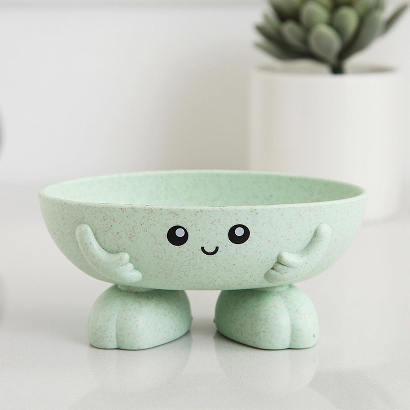 Danhjin Ceramic Soap Tray, Modern Soap Dishes for Bathroom Sink and ...