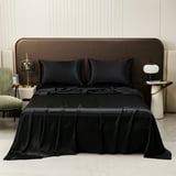 Danhjin Comforter Set, Microfiber Bedding Set Soft Solid Matte Satin ...