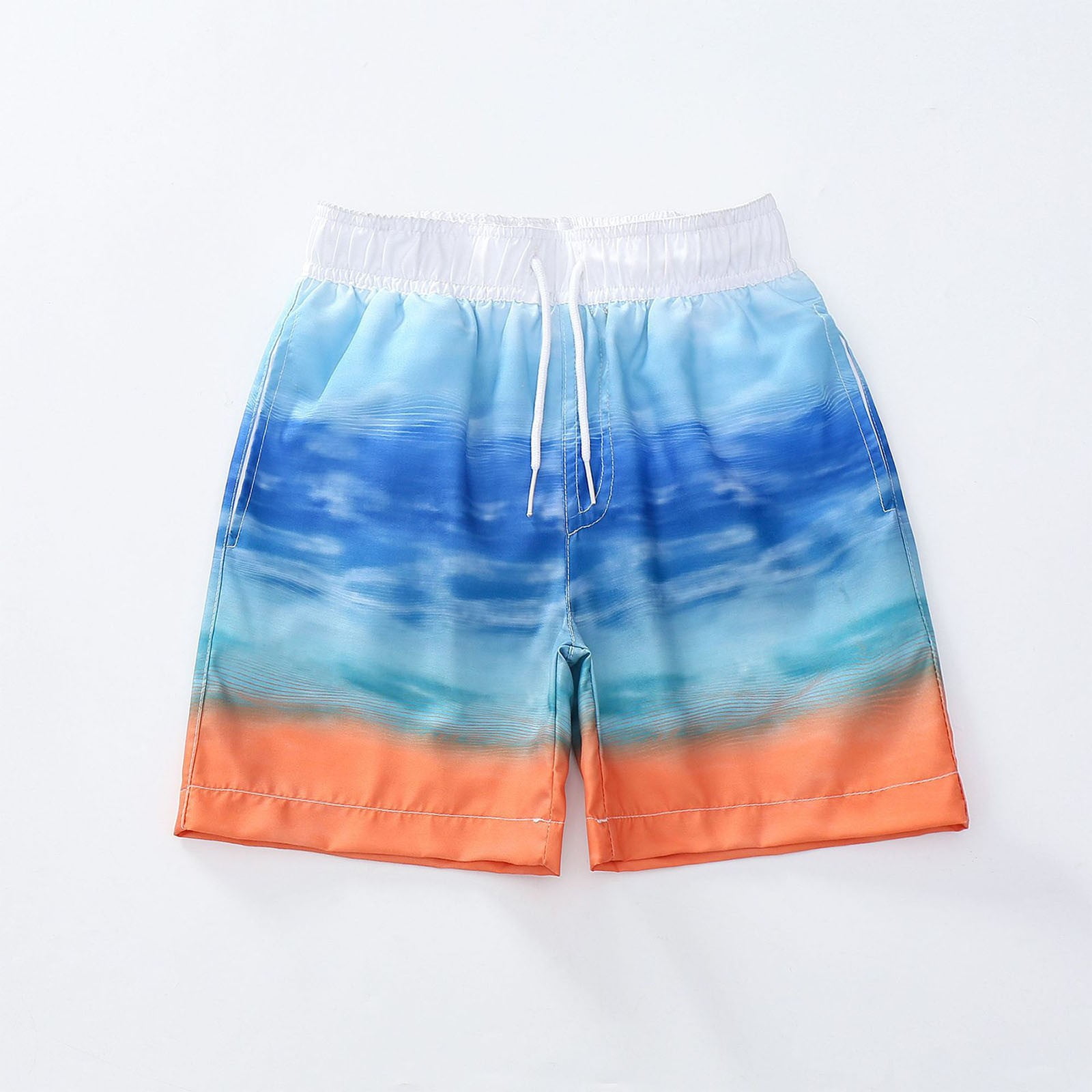 Danhjin Girls Shorts Summer e Lastic Waist Printed Beach Swim Pants ...