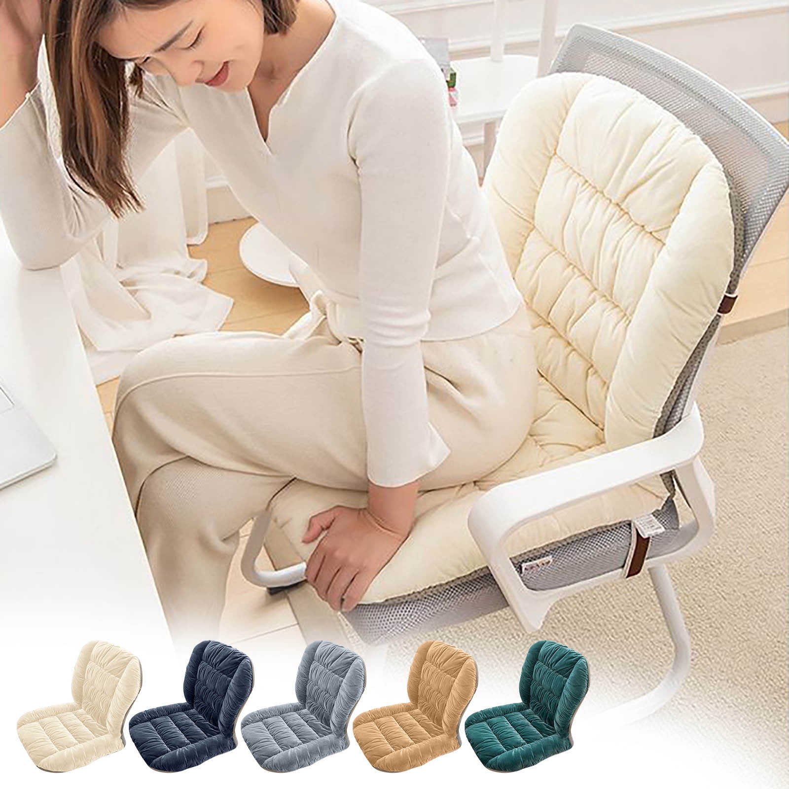 Danhjin Outdoor Rocking Chair Cushion, Warm Seat Cushion for Winter ...