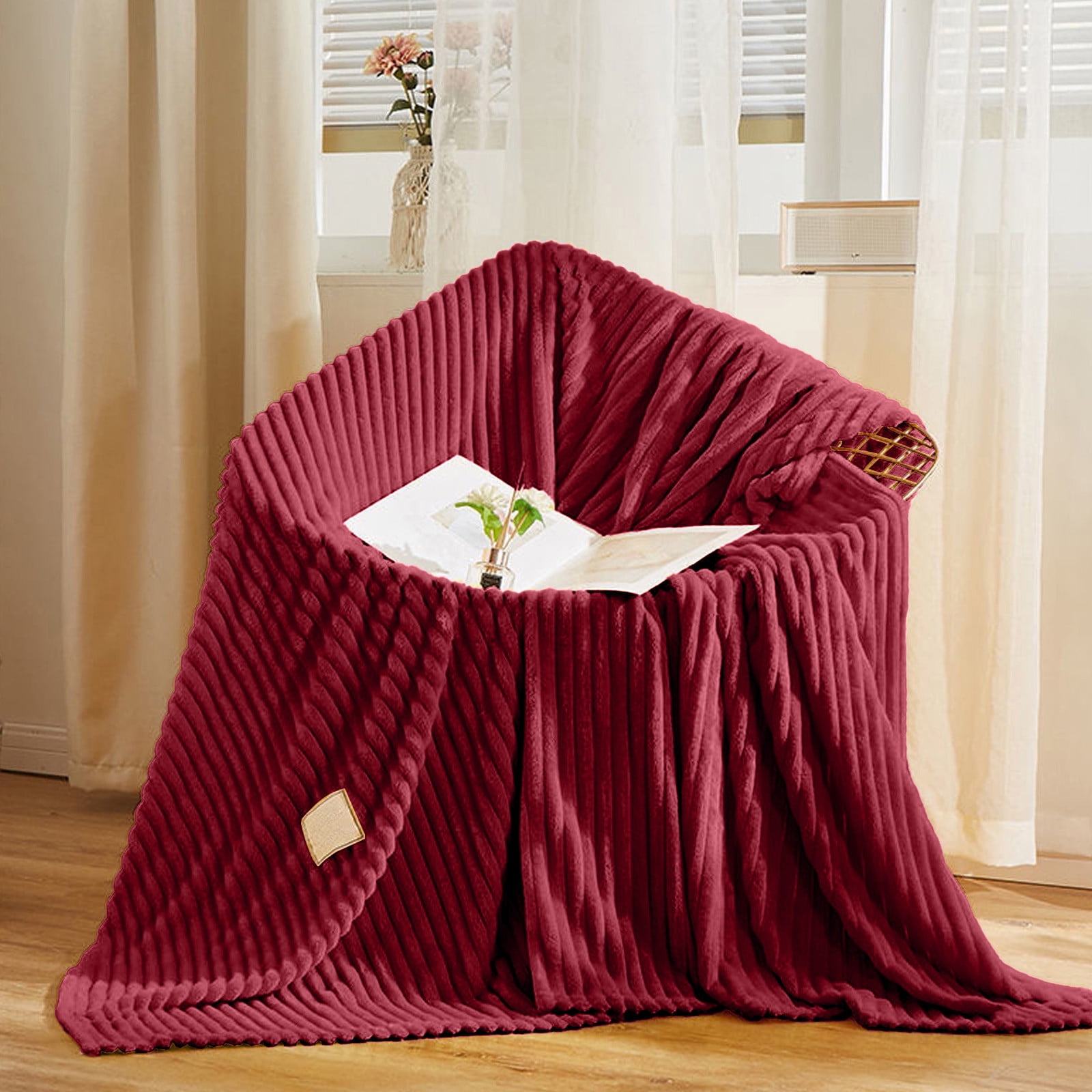 Danhjin Soft Throw Blanket 27.56x39.37in, Lightweight Fleece Blankets ...