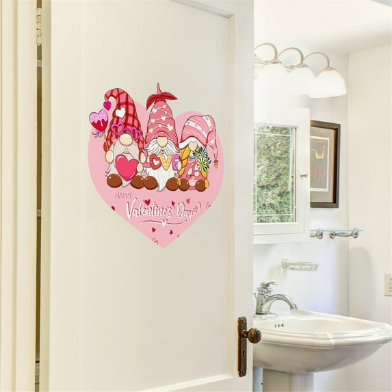 Danhjin Valentine's Day Window Stickers, Electricity Theme for Window ...