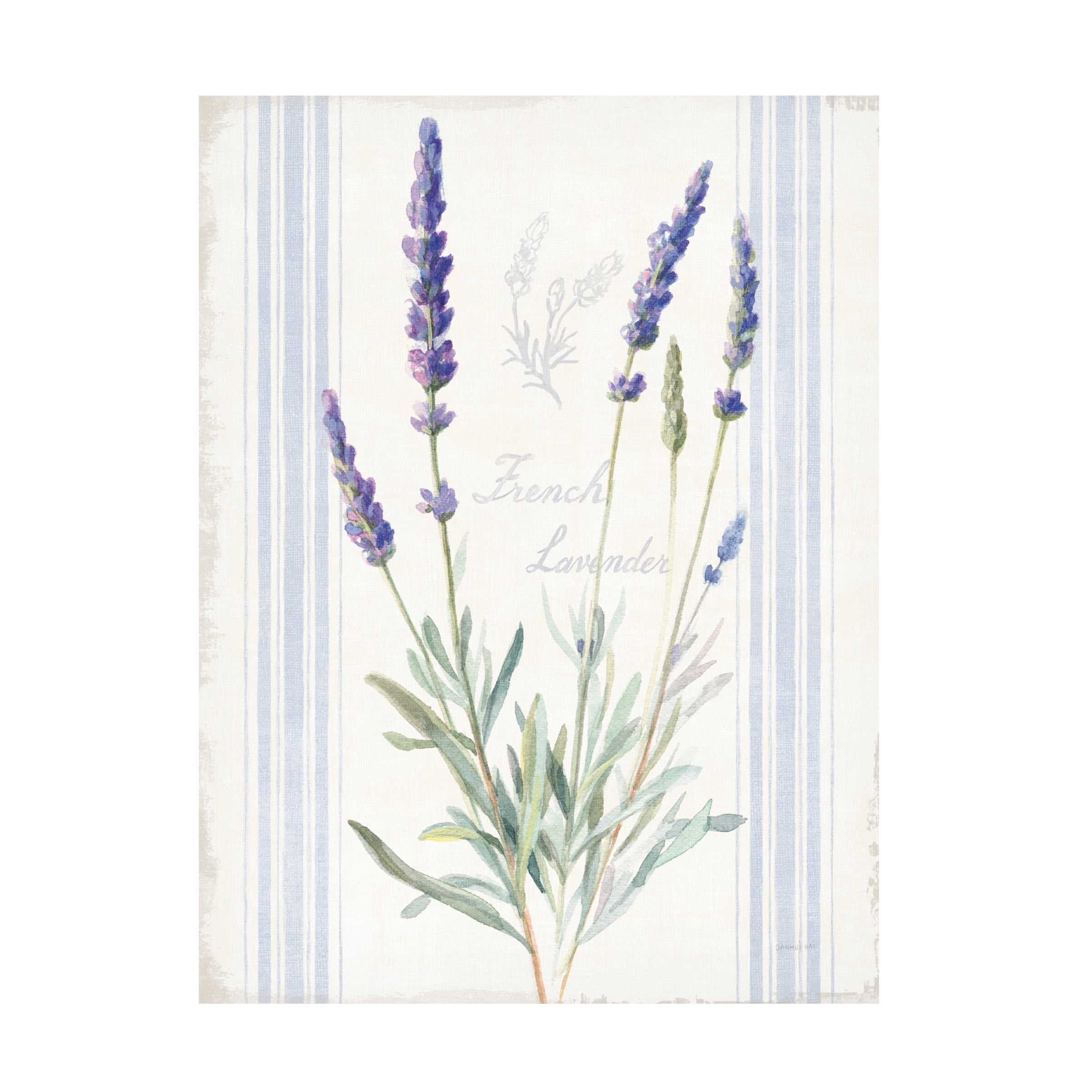 Danhui Nai 'Floursack Lavender I' Canvas Art - Walmart Business Supplies