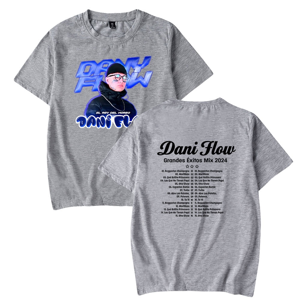 Dani Flow Merch T-Shirt For Women/Men Unisex Summer Casual O-neck Short ...