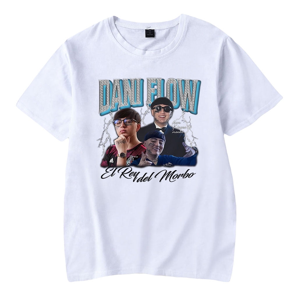 Dani Flow Merch T-shirt Trend Classic Print Tops Men And Women Casual ...