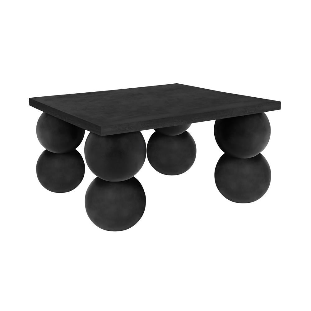 Dani Square Console Large in Black - Walmart.com