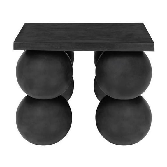 Dani Square Console Small in Black - Walmart.com