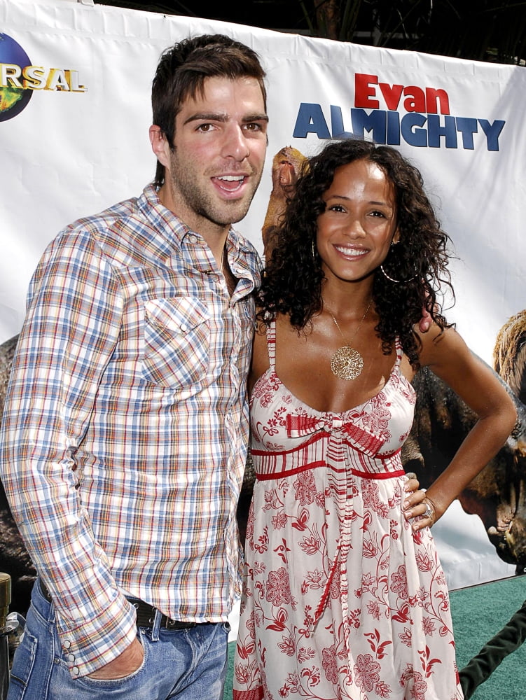 Dania Ramirez Zachary Quinto At Arrivals For Los Angeles Premiere Of ...