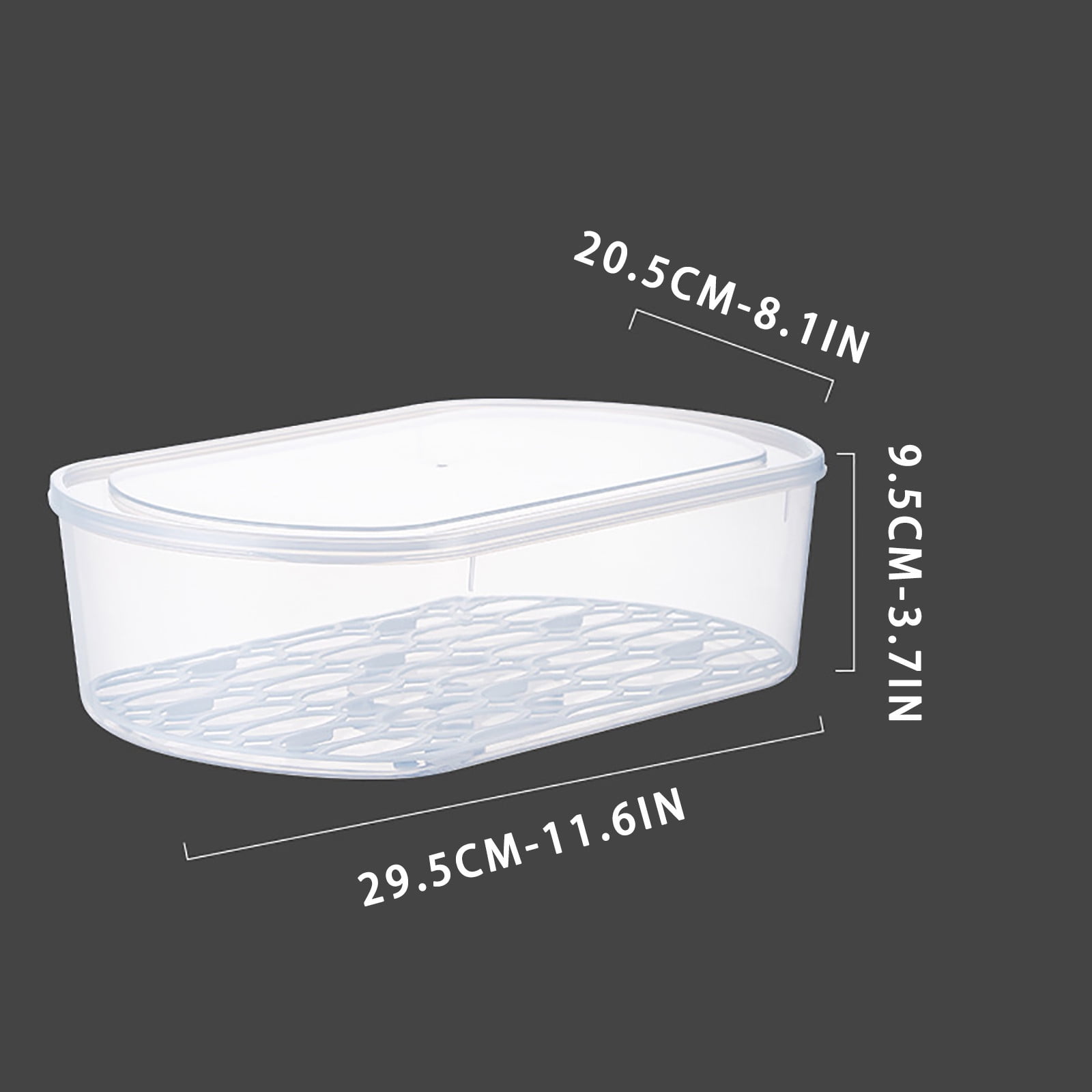 Danieerclosy Fruit And Vegetable Sorting Box Heatable Freezing Thawing ...