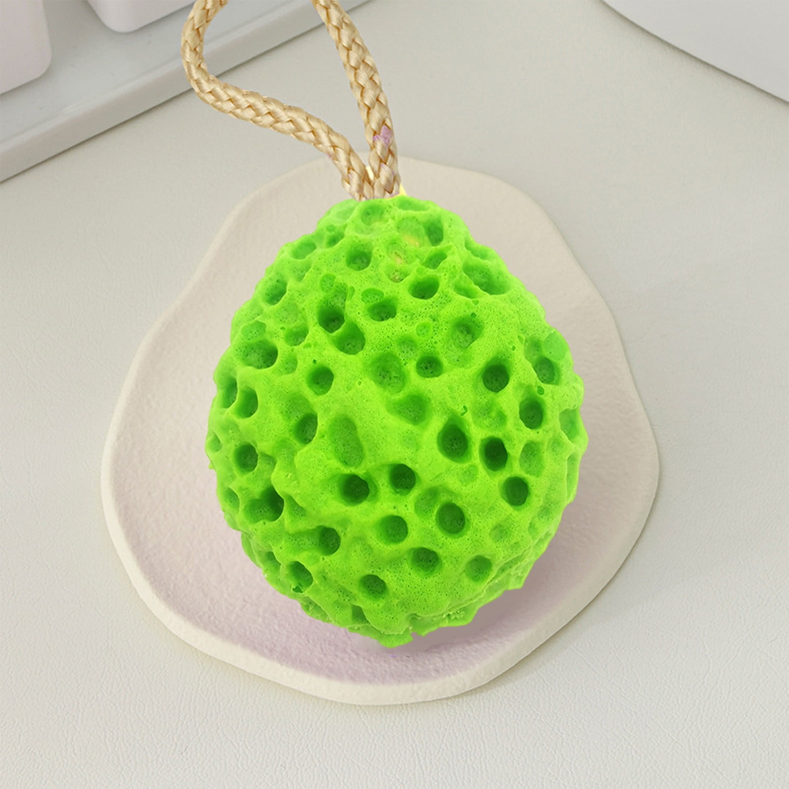 Danieerclosy Honeycomb Bath Ball Bath Sponge Set | Ultra Soft Non ...