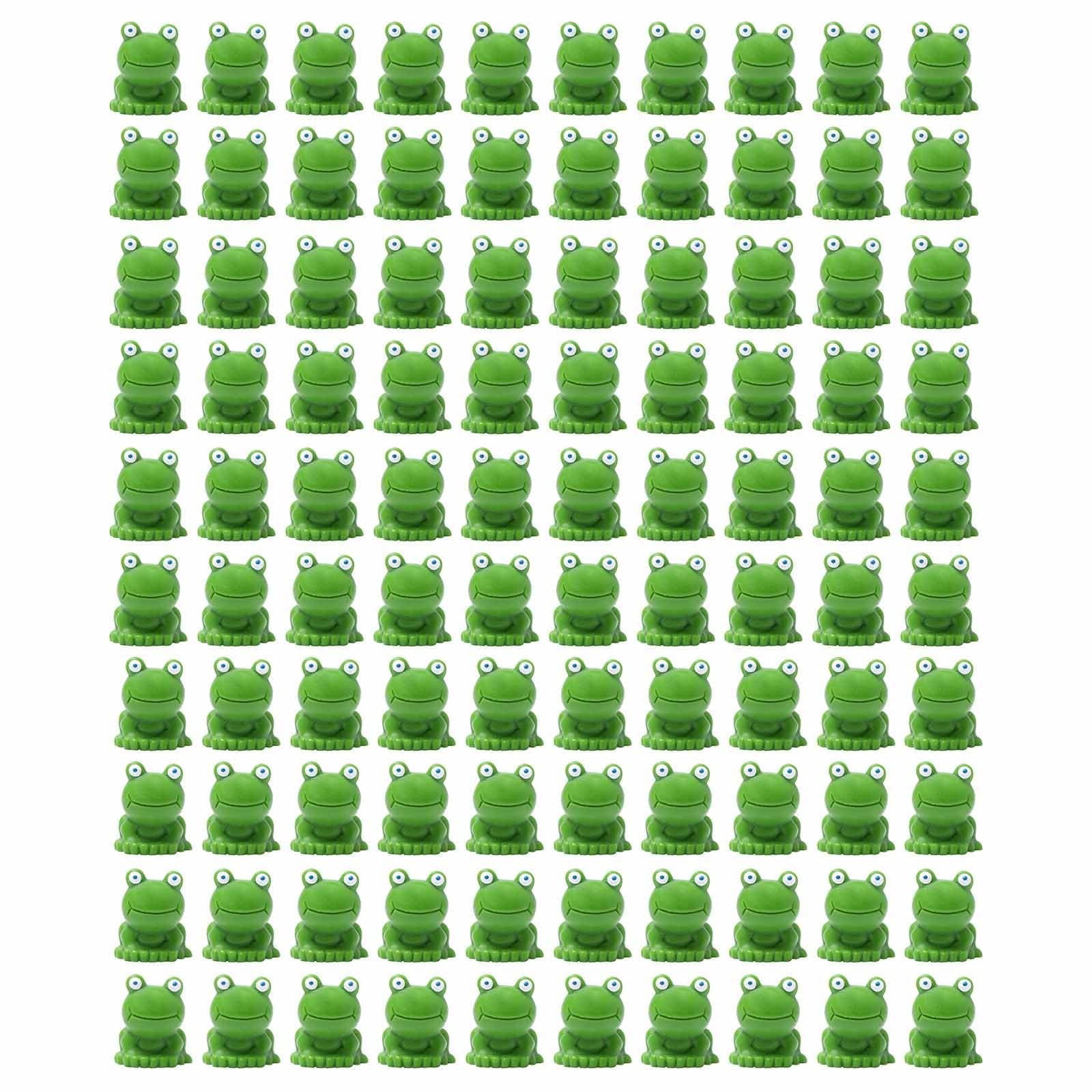 Customer reviews for Danieerclosy Mini Frogs 100/200 Pack, Resin Frogs ...