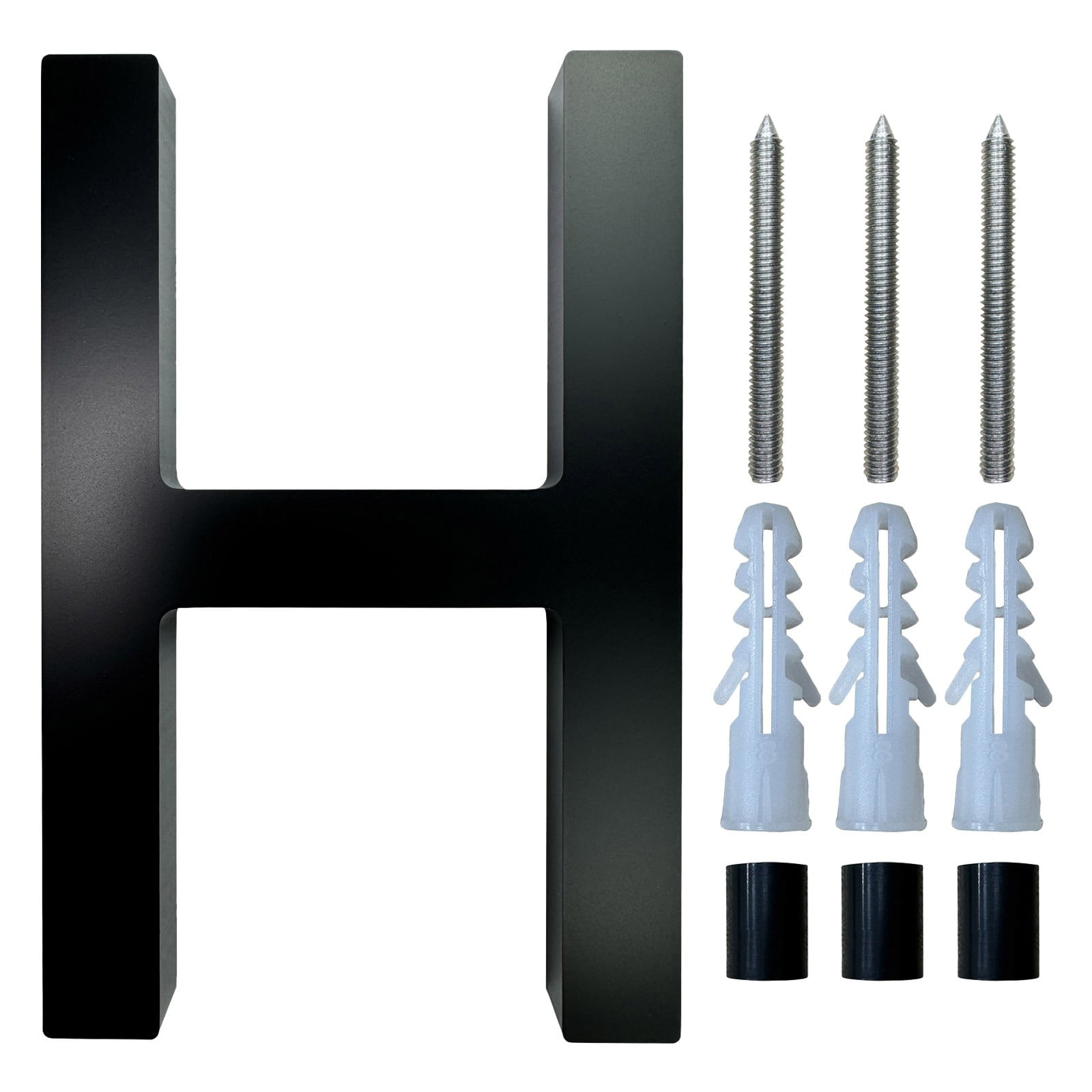 Danieerclosy Modern Floating Acrylic House Numbers - Weatherproof ...