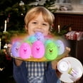 Danieerclosy Set of 12 LED Easter Eggs in Glow Colors, Fillable Night ...