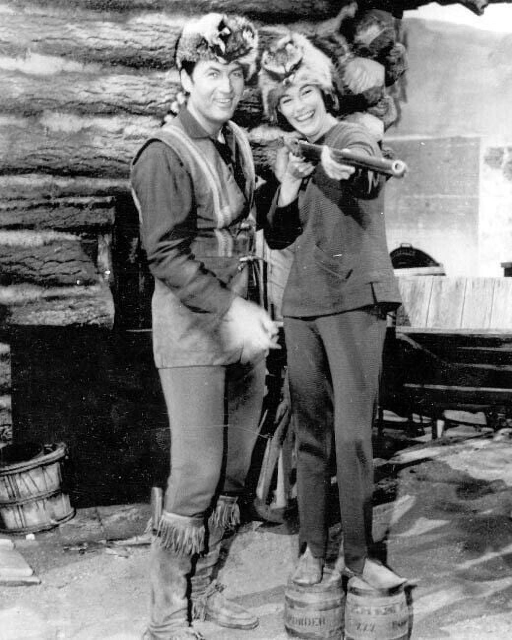 Daniel Boone 1964 TV western Patricia Blair fess Parker 24x36 inch ...