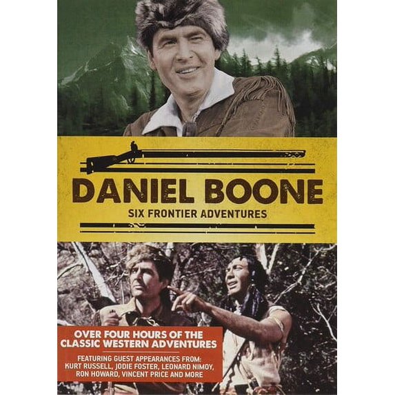 Daniel Boone: Six Frontier Adventures [DIGITAL VIDEO DISC] Full Frame ...