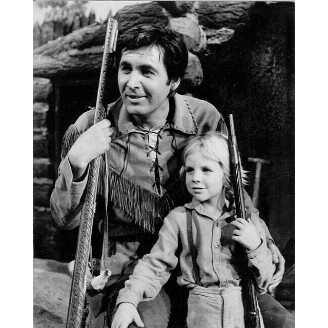 Daniel Boone TV series Fess Parker Darby Hinton as Israel Boone 16x20 ...