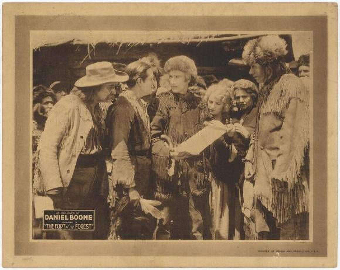 Daniel Boone - movie POSTER (Style G) (11" x 14") (1923) - Walmart.com