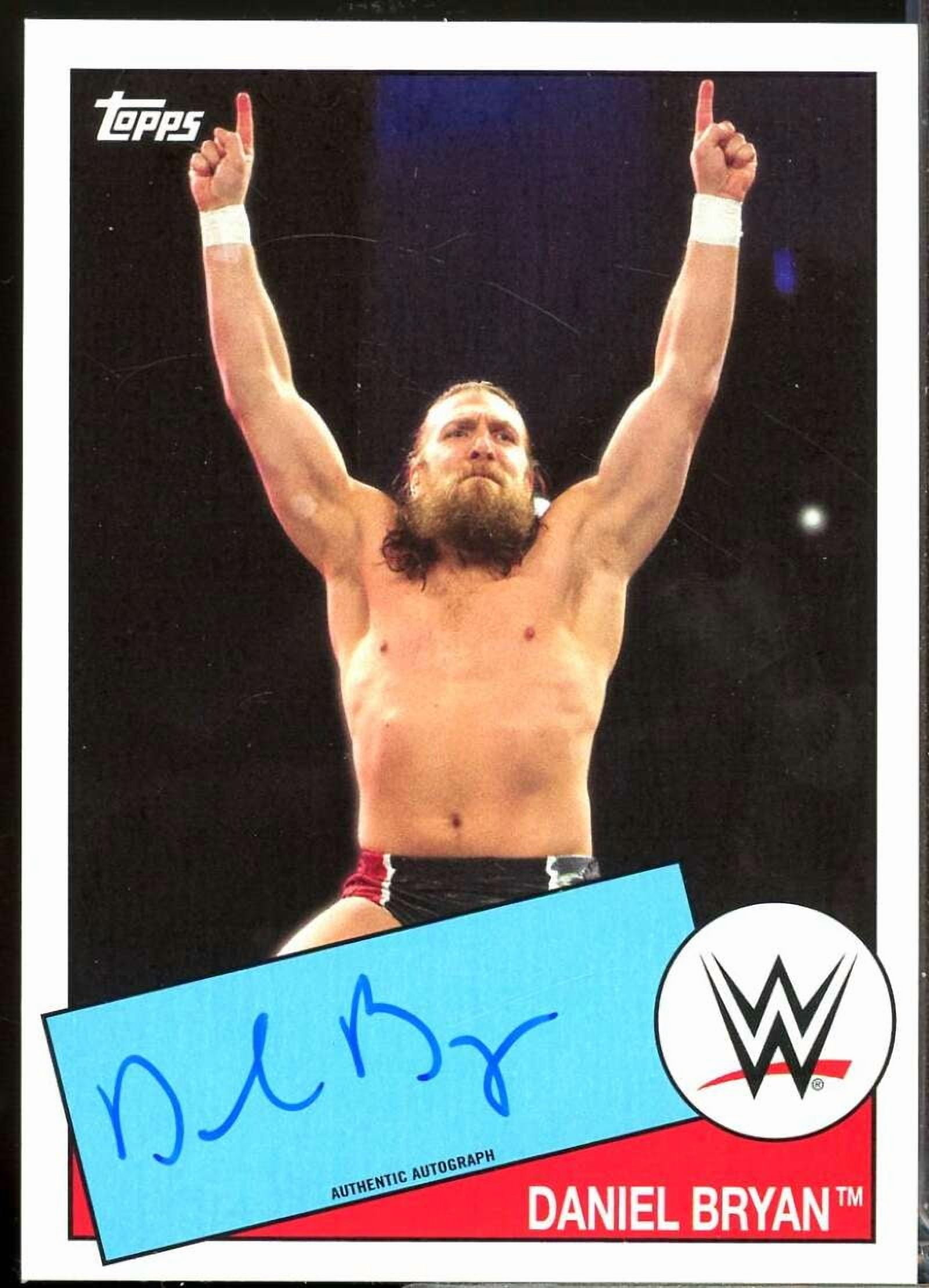 Daniel Bryan Card 2015 Topps Heritage WWE Autographs #NNO - Walmart.com