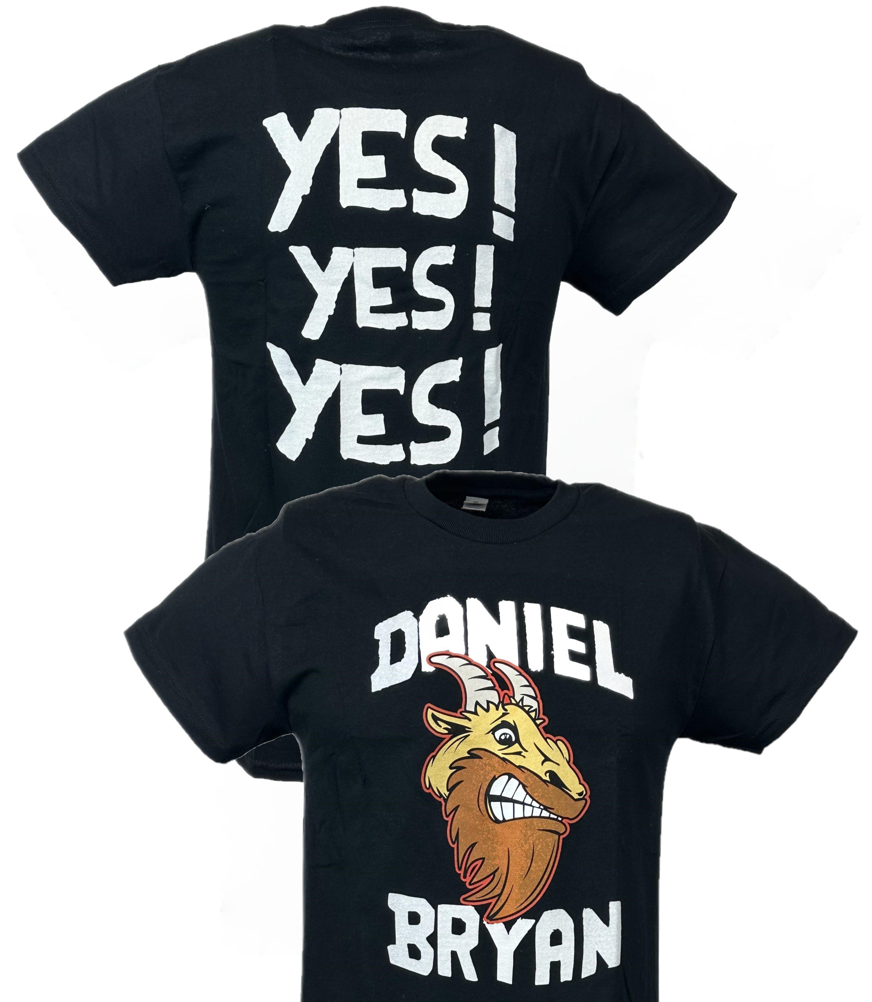 Daniel Bryan Goat YES YES YES! Black T-shirt - Walmart.com