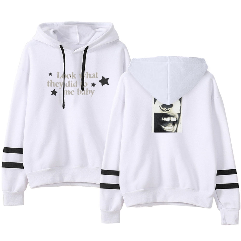 Daniel Caesar LOOK WHAT THEY DID TO ME Merch Long Sleeve Hooded ...