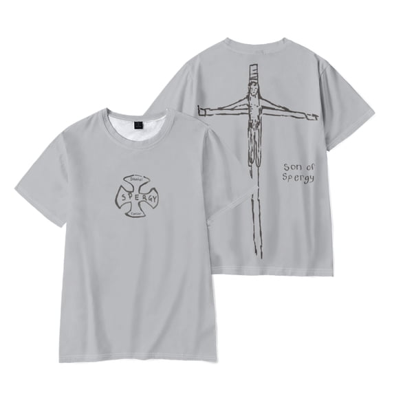 Daniel Caesar Merch Spergy Son Cross Thermal T-Shirt Unisex Fashion ...