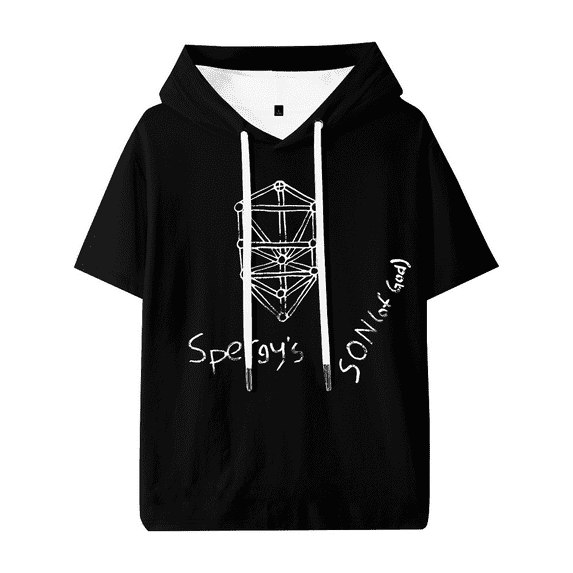 Daniel Caesar Merch Spergy’s Son Hooded T-shirt Unisex Short Sleeve Tee Casual Trendy Tops ...