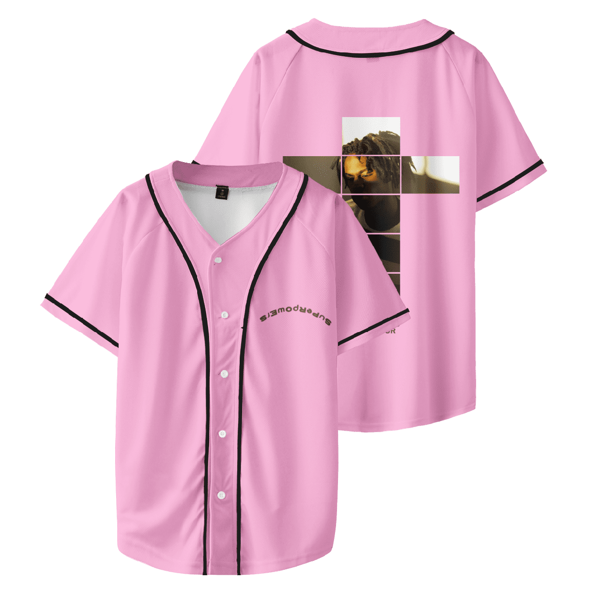 Daniel Caesar Merch Superpowers World Tour Baseball Shirt Unisex T ...