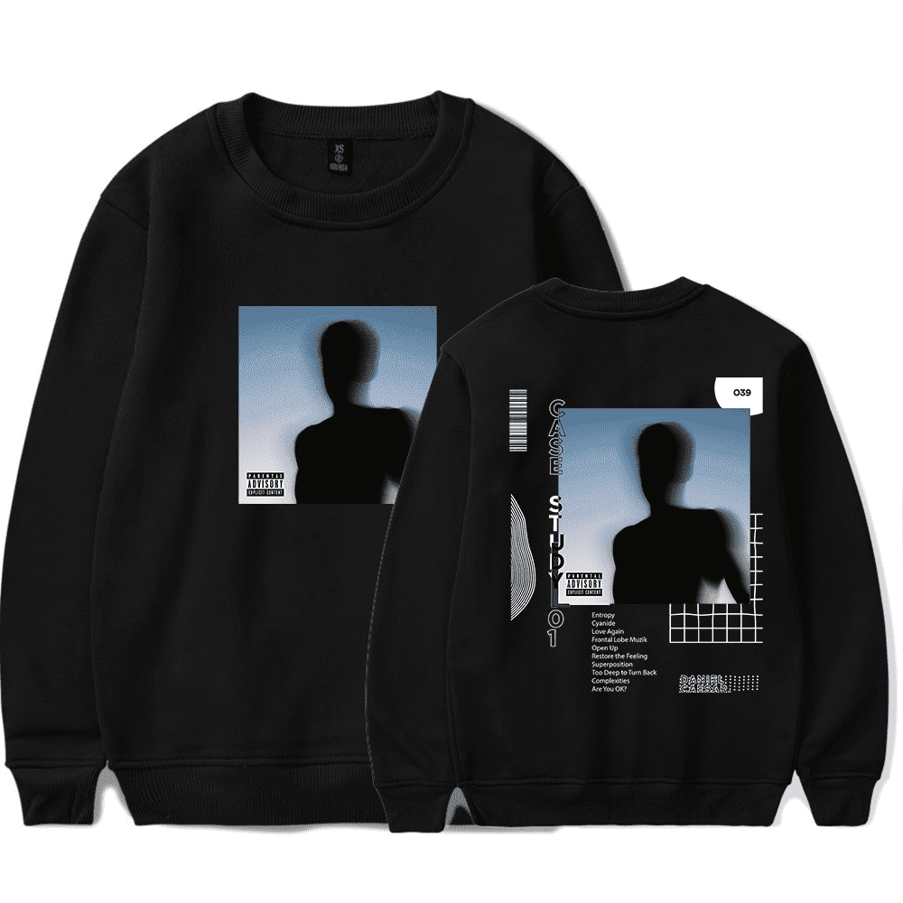 Daniel Caesar Merch Sweatshirt Hoodie CASE STUDY 01 Album Cover Long ...