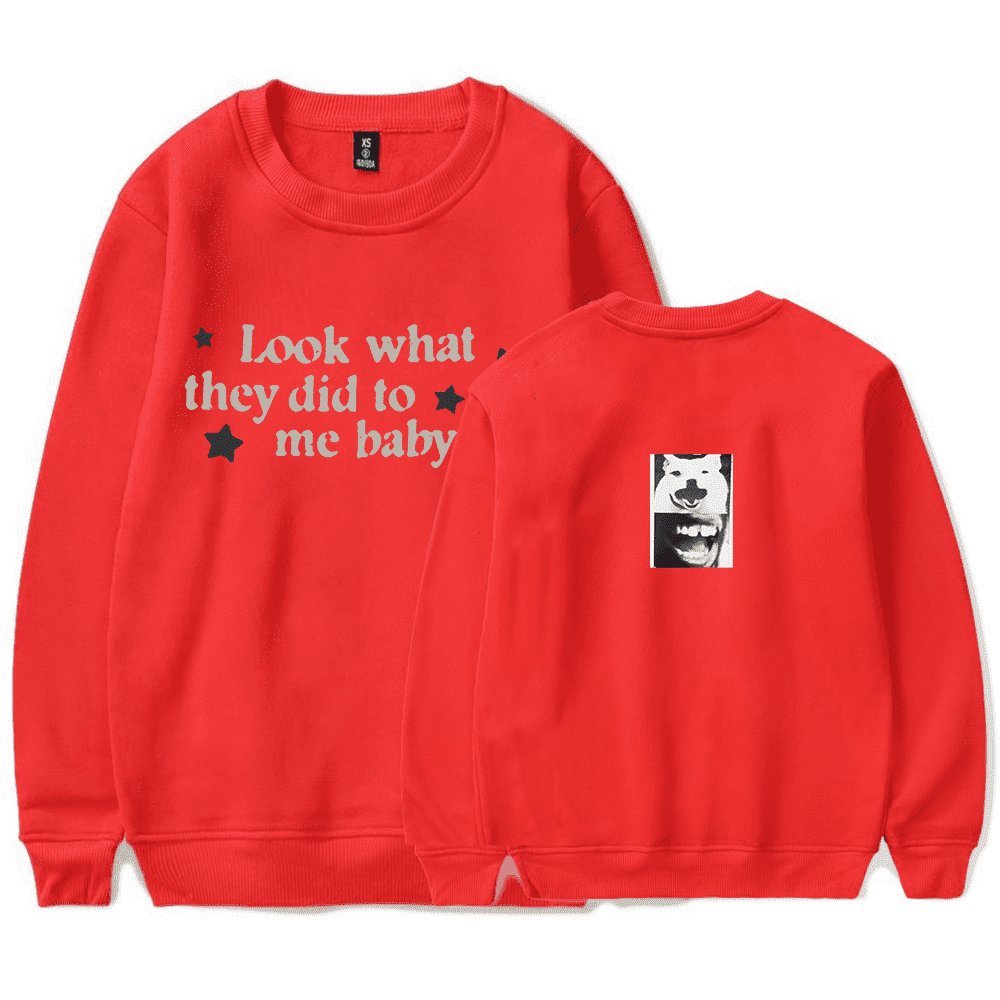 Daniel Caesar Merch Sweatshirt Look What They Did to Me Baby 2024 Long ...