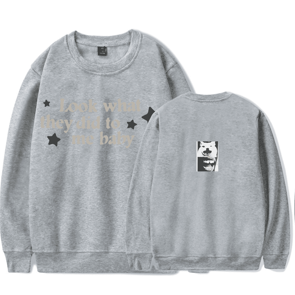 Daniel Caesar Merch Sweatshirt Look What They Did to Me Baby 2024 Long ...