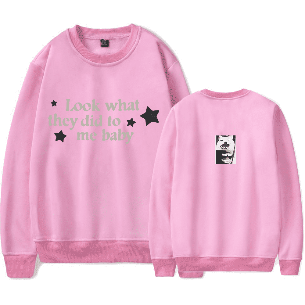 Daniel Caesar Merch Sweatshirt Look What They Did to Me Baby 2024 Long ...