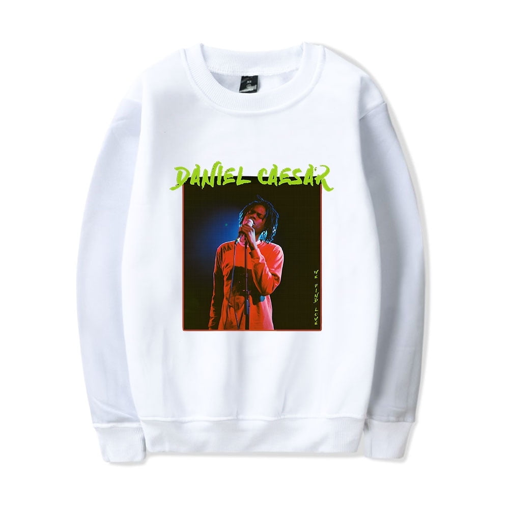 Daniel Caesar Merch Sweatshirt We Find Love Photo Printed Long Sleeves ...